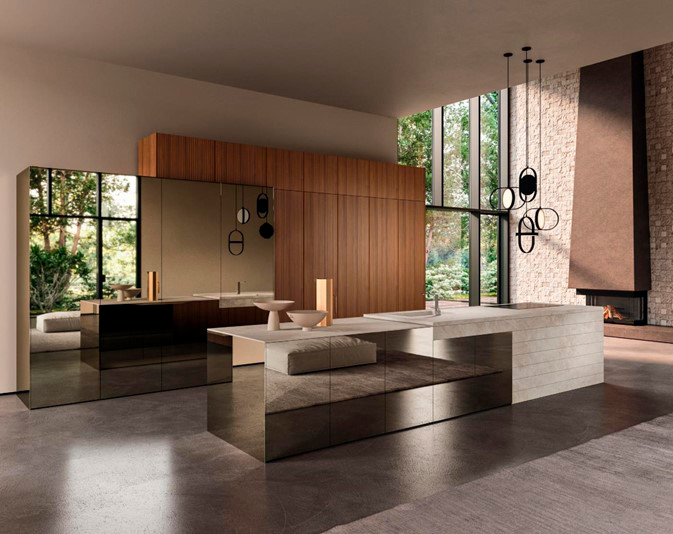 Elementi, la cocina de Snaidero que combina tecnología y minimalismo ...