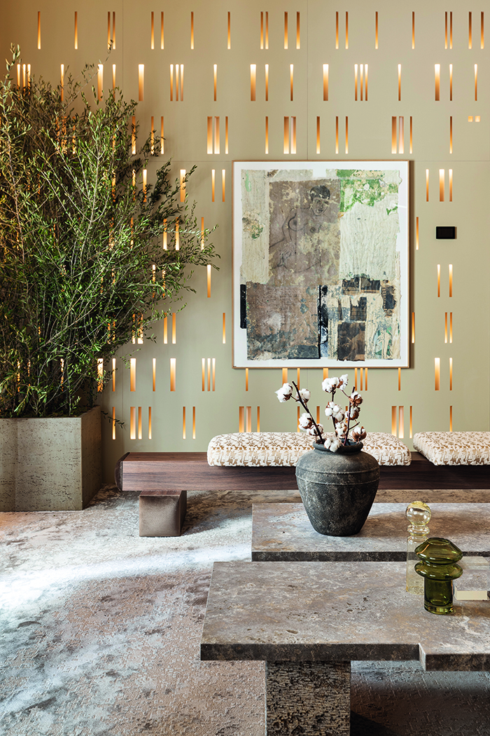 Dos espacios de Casa Decor 2024 con productos Alvic