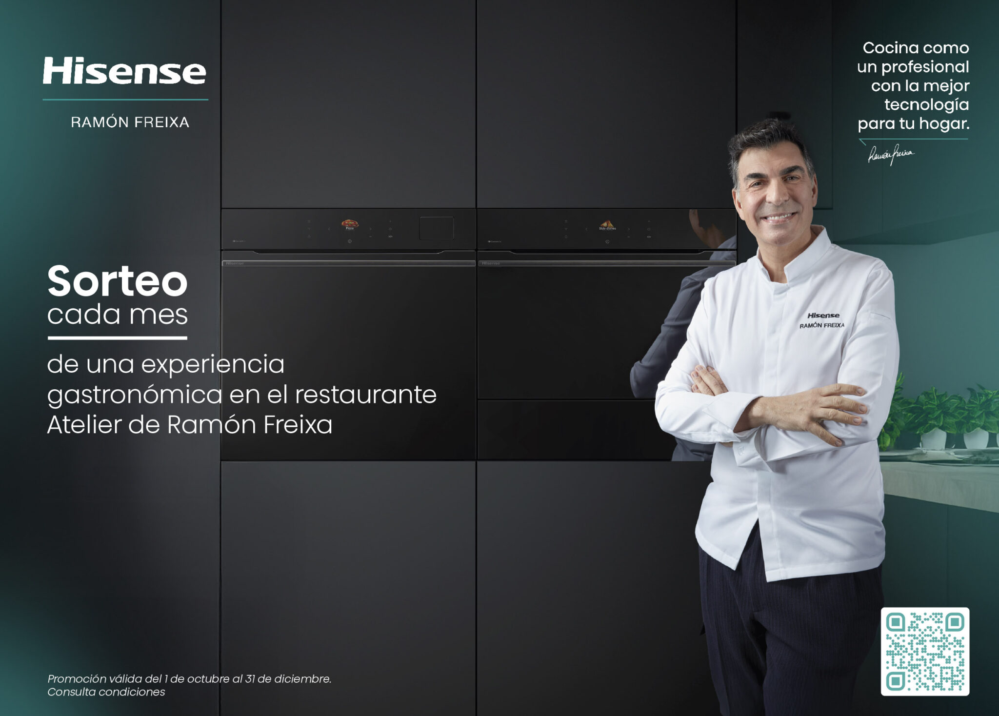 Llega la serie Hi8, la gama premium de los hornos Hisense